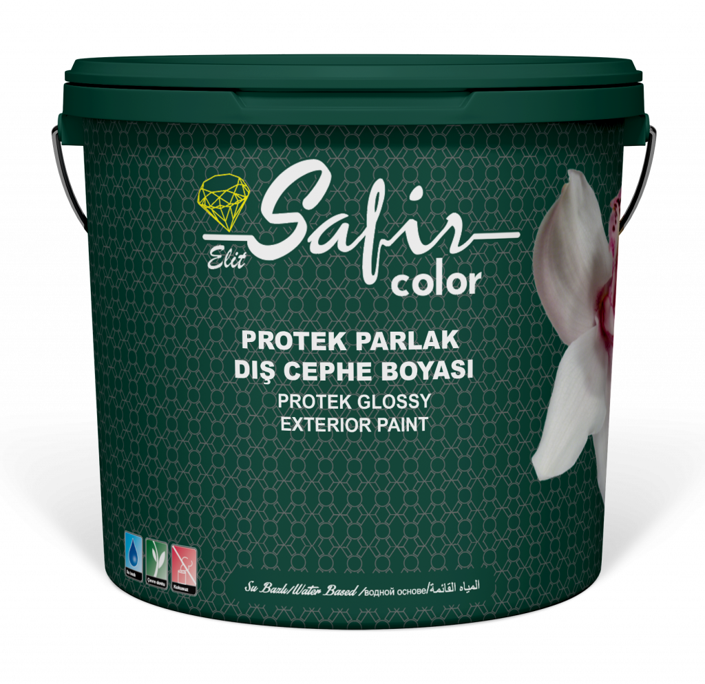 PROTEK GLOSSY EXTERIOR PAINT - Safir Paint