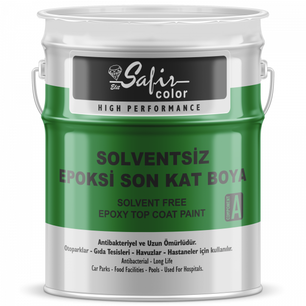 SOLVENTSİZ EPOKSİ SONKAT BOYA - Safir Paint